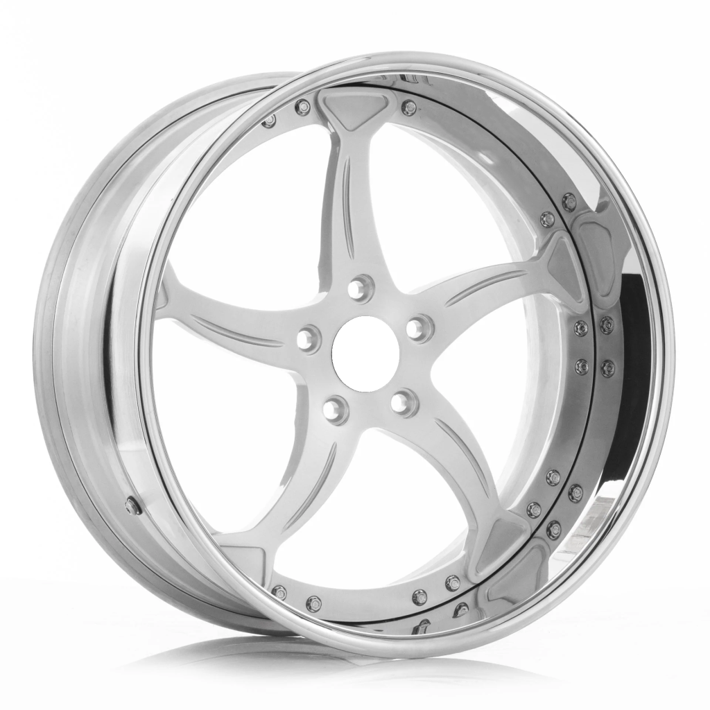 Vesteon VT-036 Custom 2-Piece Deep Dish 5-Spoke Forged Wheel - Vesteon