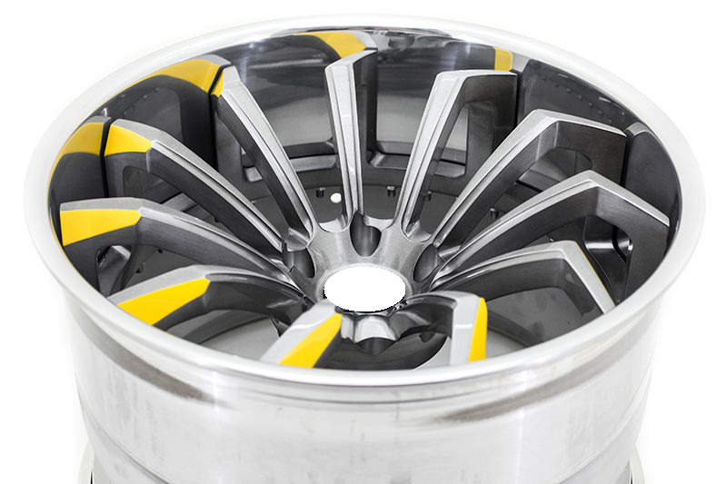 Vesteon VT-047 Custom 3-Piece Multi-Spoke Forged Wheel - Vesteon